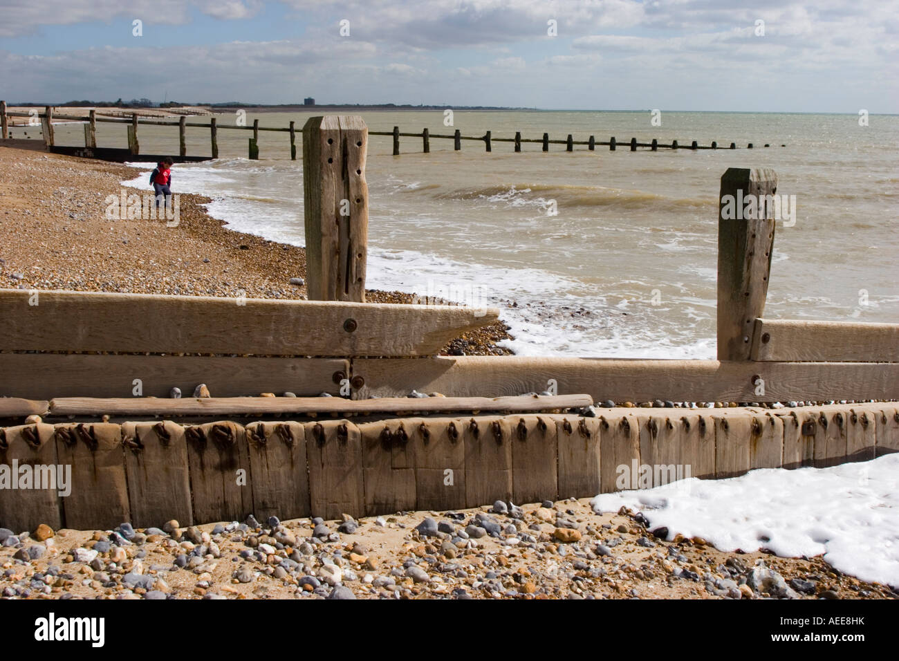 The beach in Climping West Susex Stock Photo - Alamy