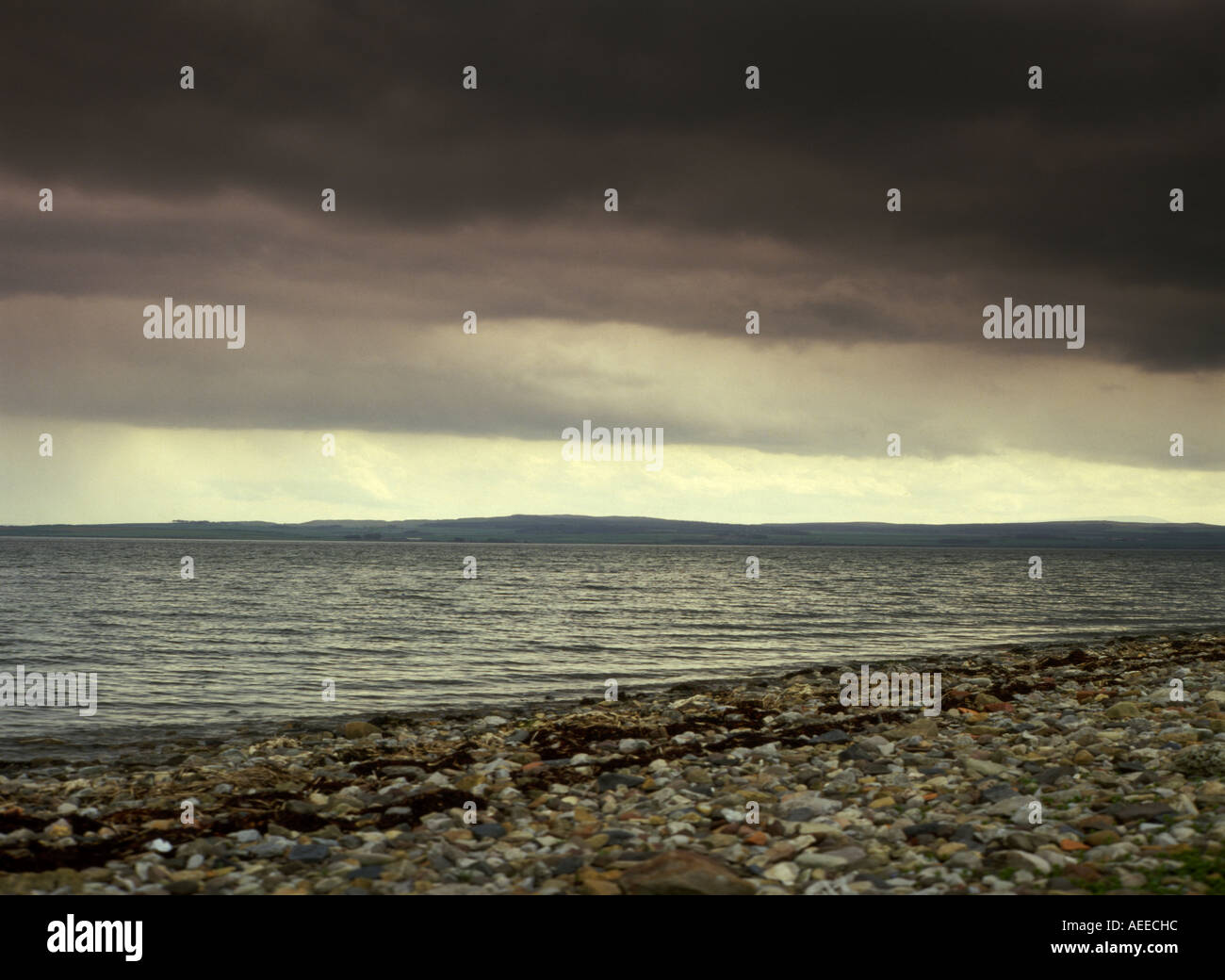 Stormy sky beach hi-res stock photography and images - Alamy