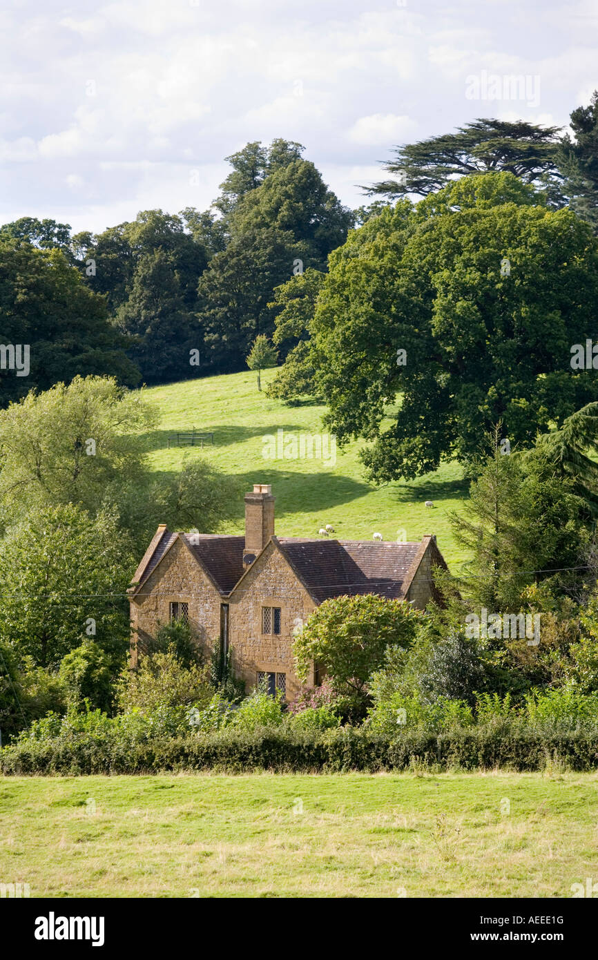 Stanway cotswold hills cotswolds tbc hi-res stock photography and images - Alamy