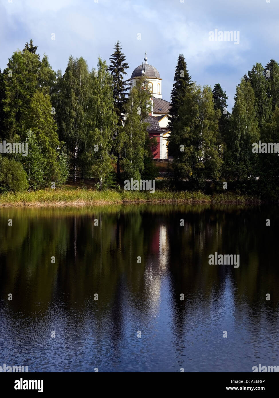 church in Sulkava. finland Stock Photo - Alamy