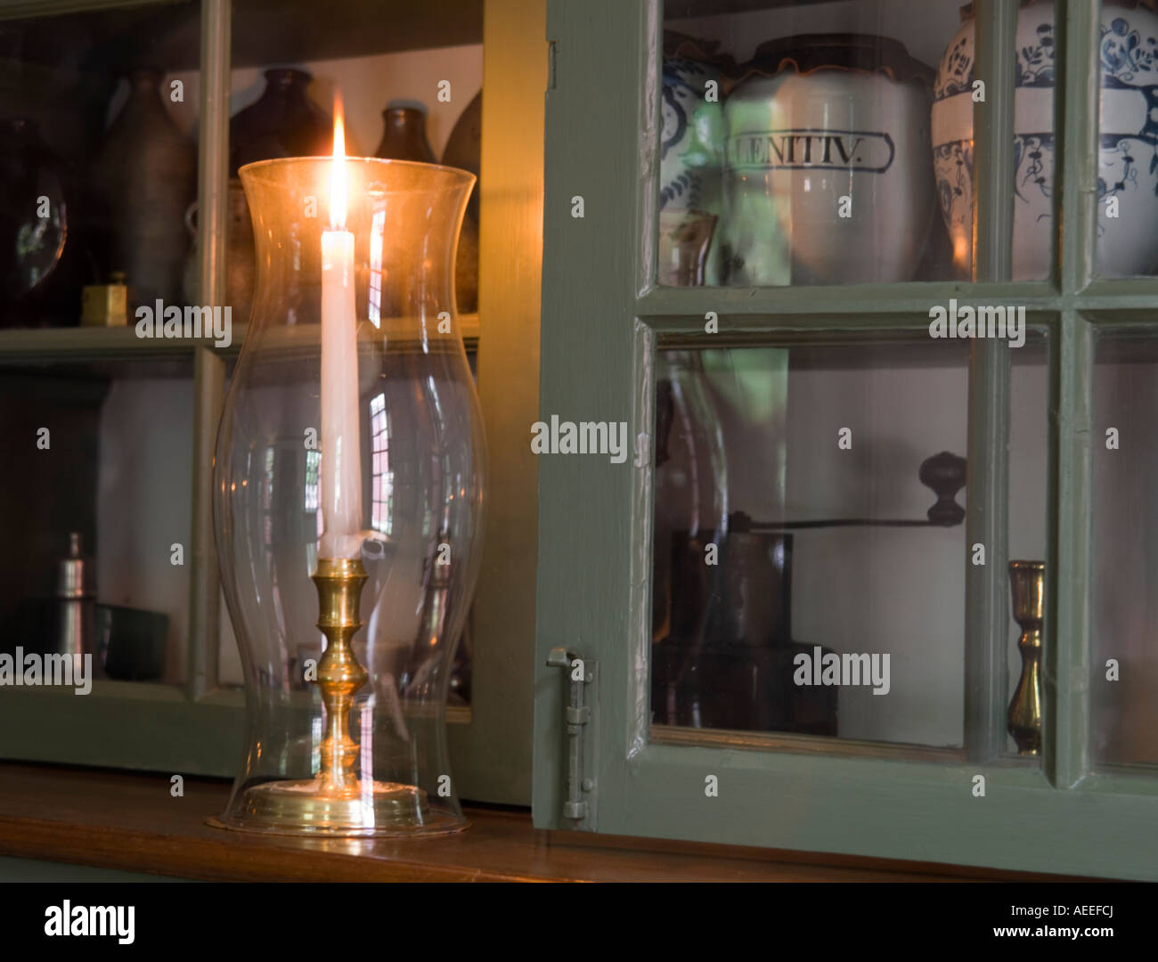 Apothecary Shoppe Cabinet by Candlelight Stock Photo - Alamy Apothecary Shoppe Cabinet by Candlelight Stock Photo - Alamy