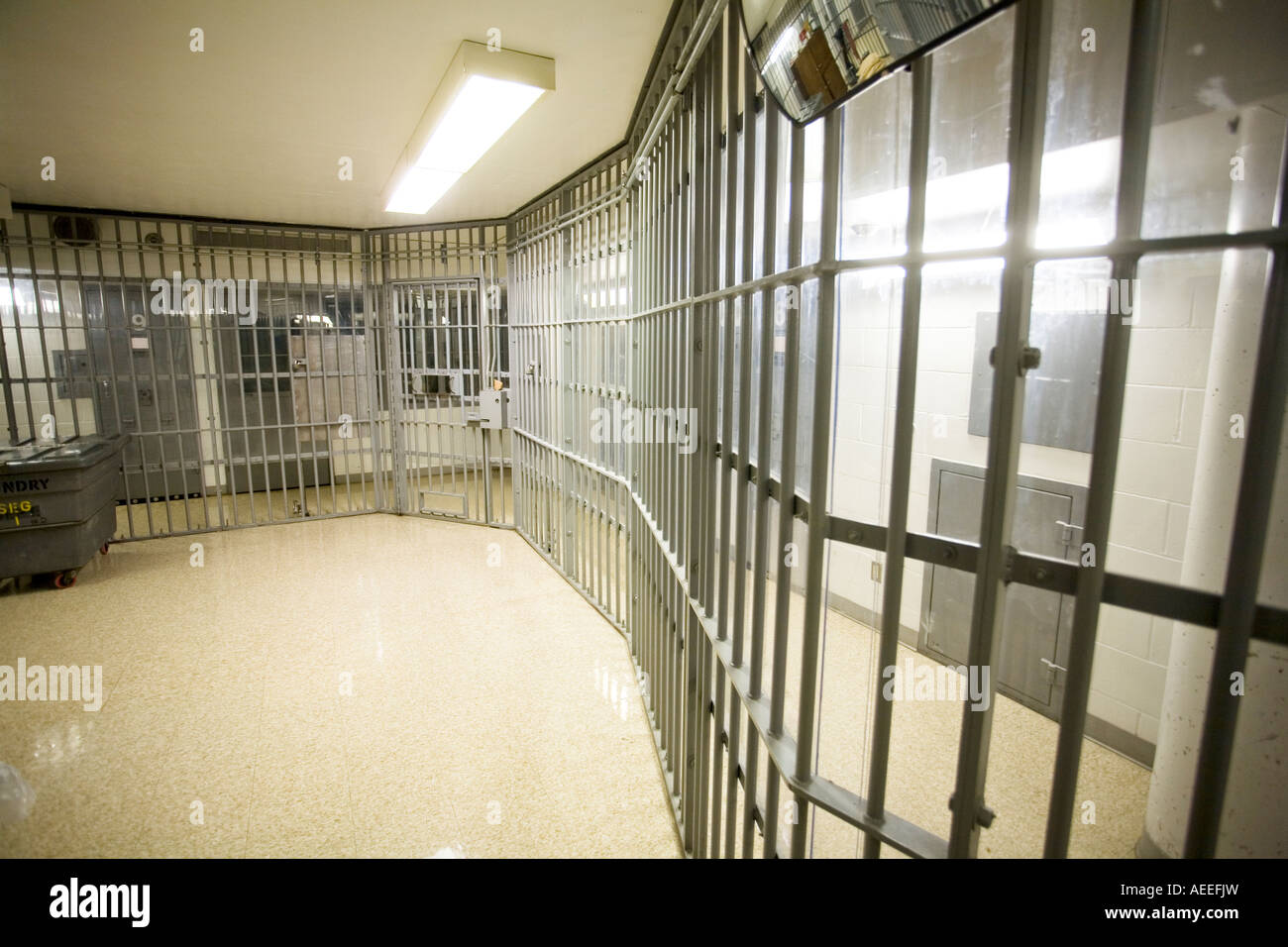 Segregation unit special management unit at Lincoln Correctional Center ...