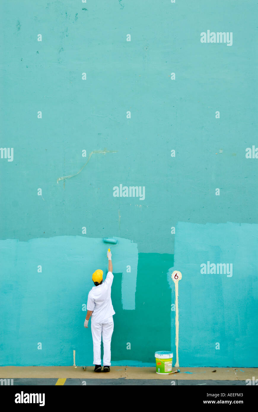 Unfinished Wall Painting