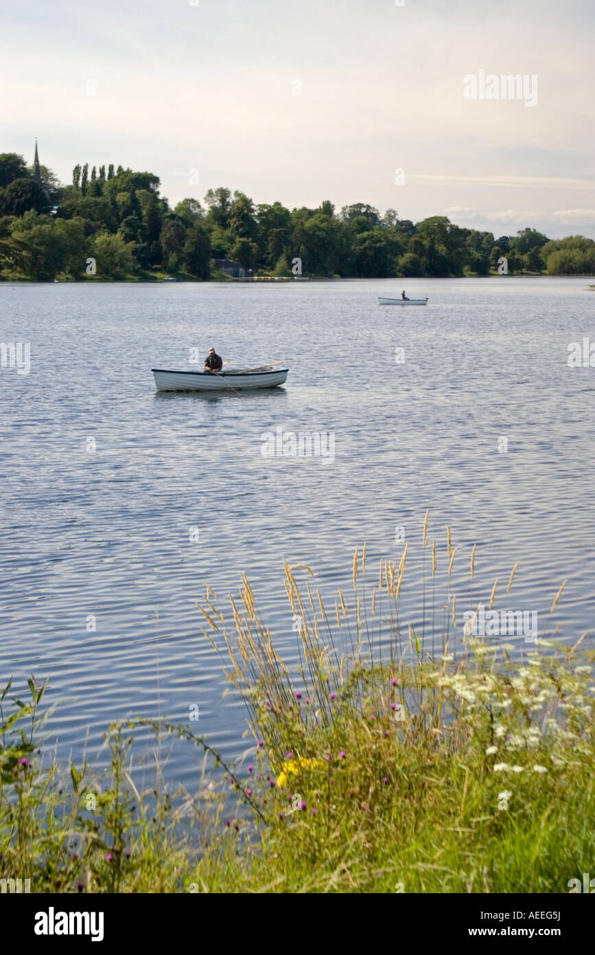 Fishing from boats on Thornton Reservoir Stock Photo - Alamy