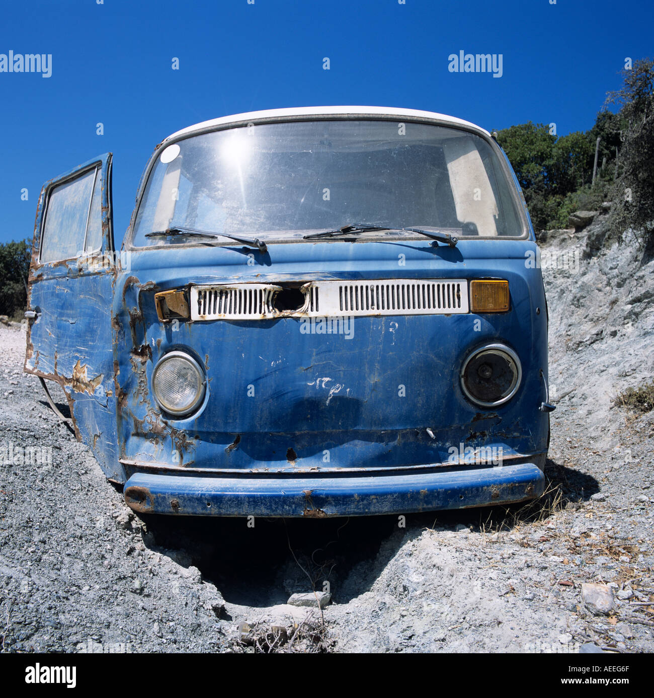Greek van hi-res stock photography and images - Alamy