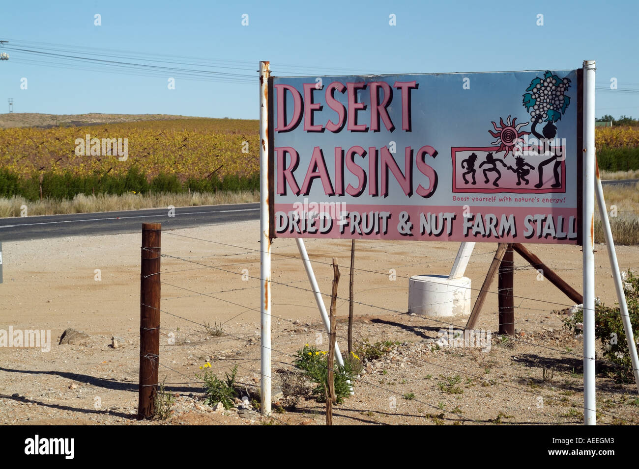 Raisin farm and sales. Northern Cape South Africa RSA Stock Photo - Alamy