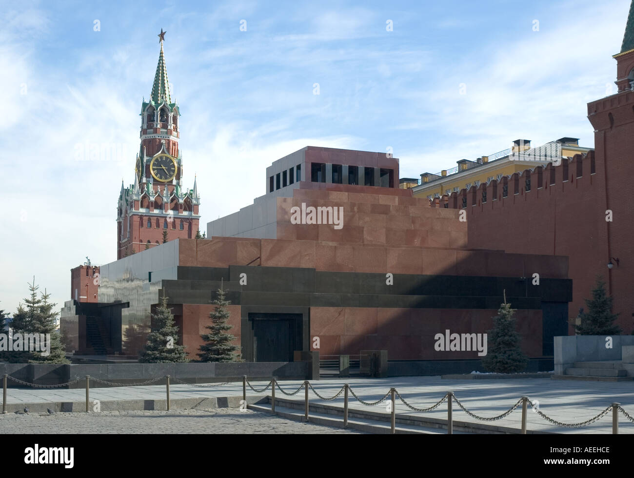 The Lenin Mausoleum in Red Square Moscow Russia Stock Photo - Alamy