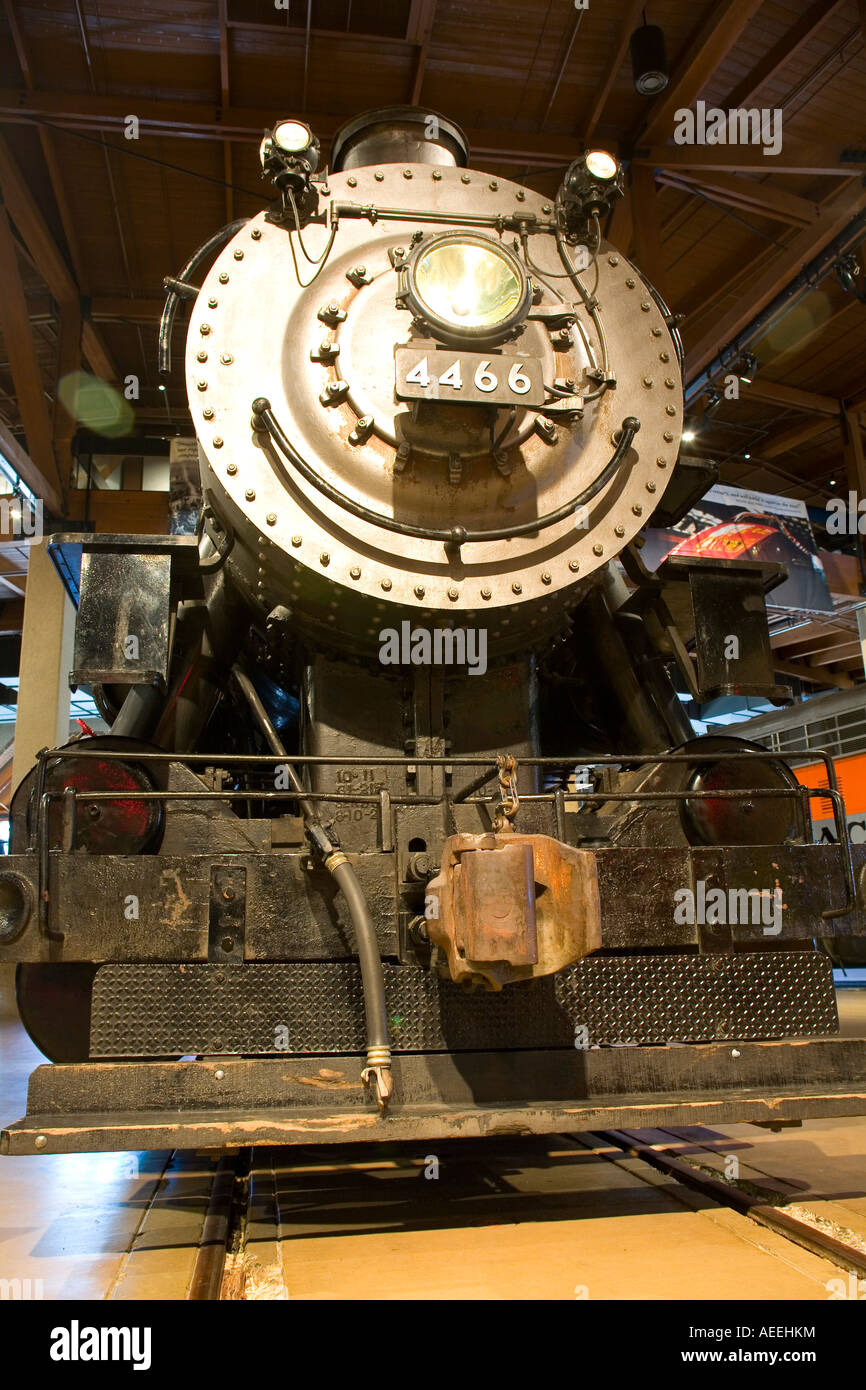 Union Pacific No 4466 at the California Railroad Museum, Sacramento ...