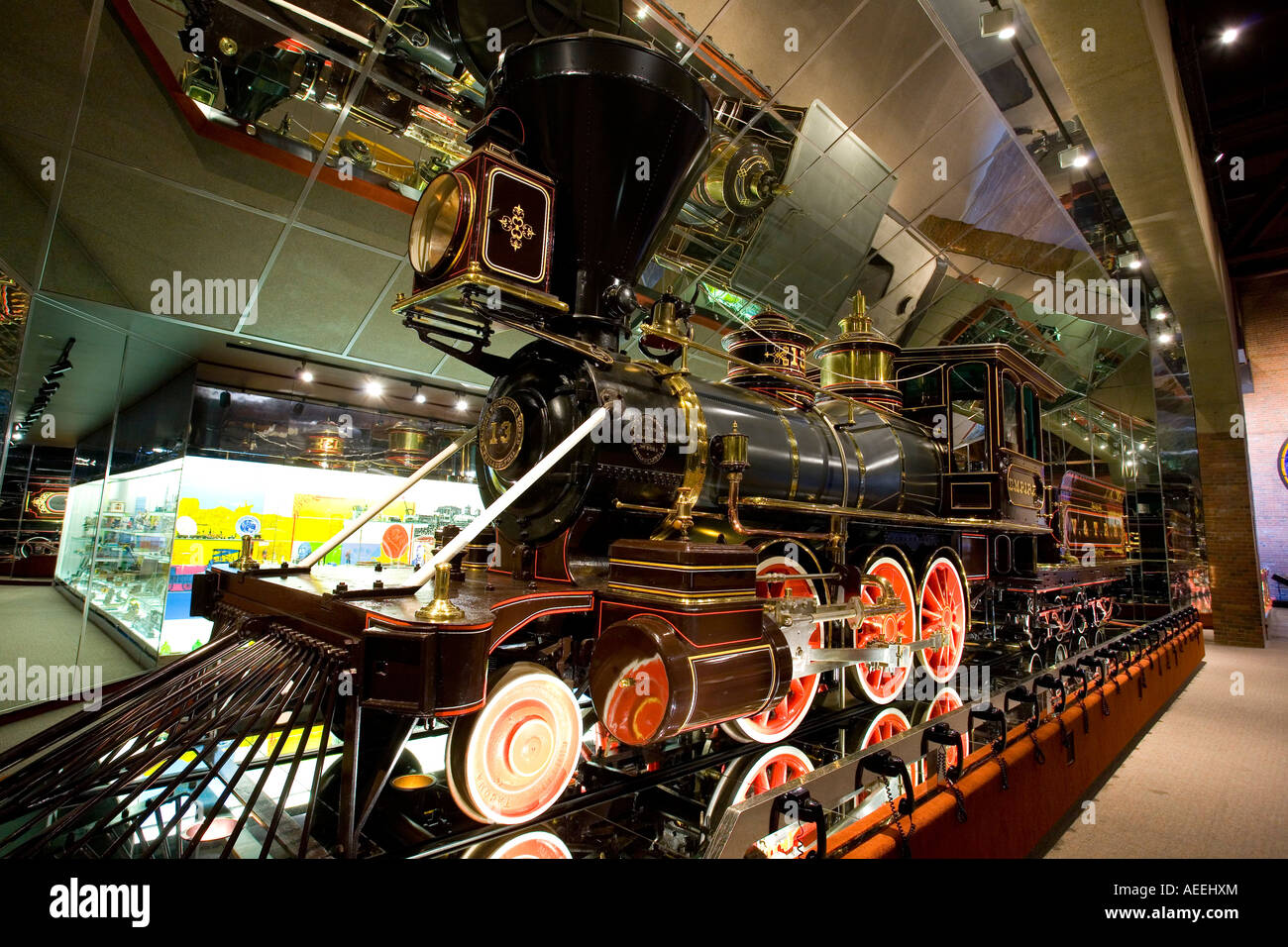 Virginia Truckee Railroad No 13 The "Empire" engine at the California ...