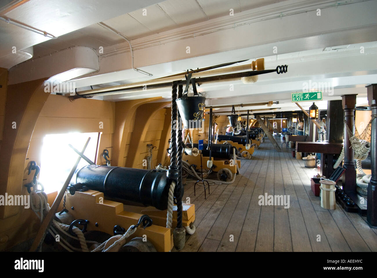 Inside the hms victory hi-res stock photography and images - Alamy