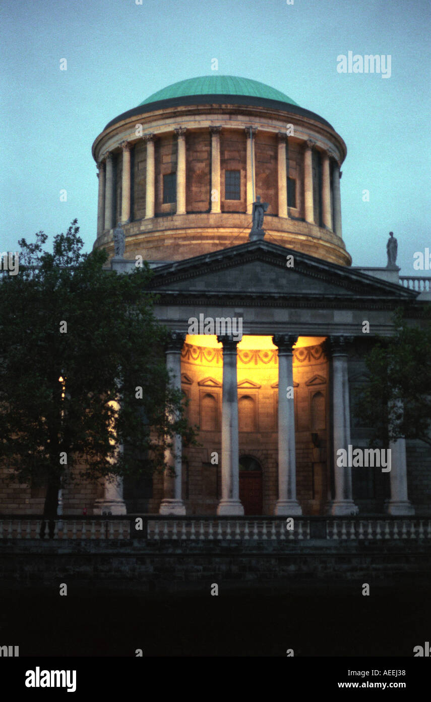 The Four Courts in Dublin Ireland Stock Photo - Alamy