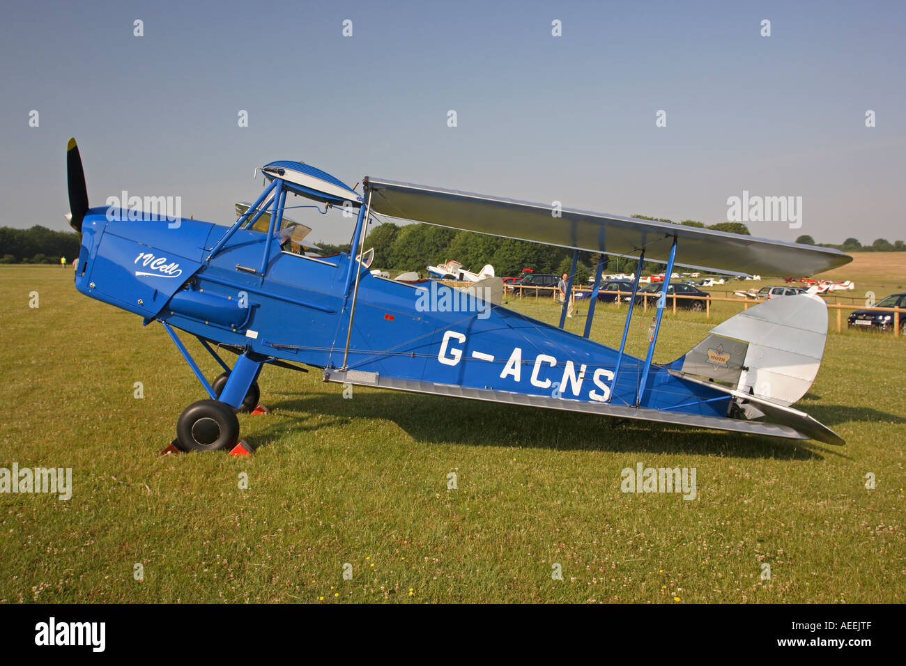 G ACNS De Havilland DH60 III Moth with folding wings Stock Photo - Alamy