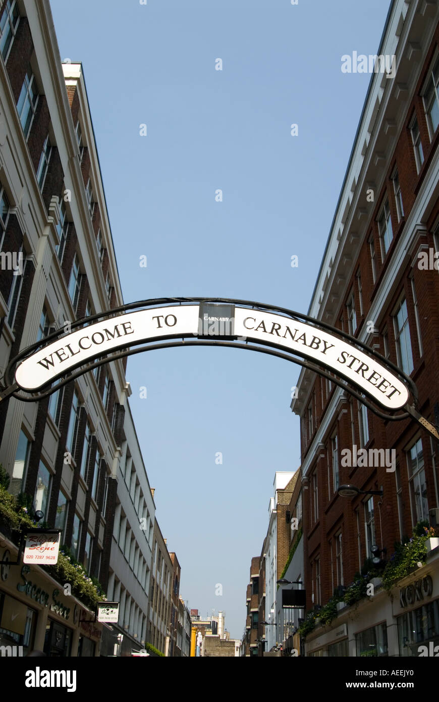 Carnaby Street London England UK Stock Photo - Alamy