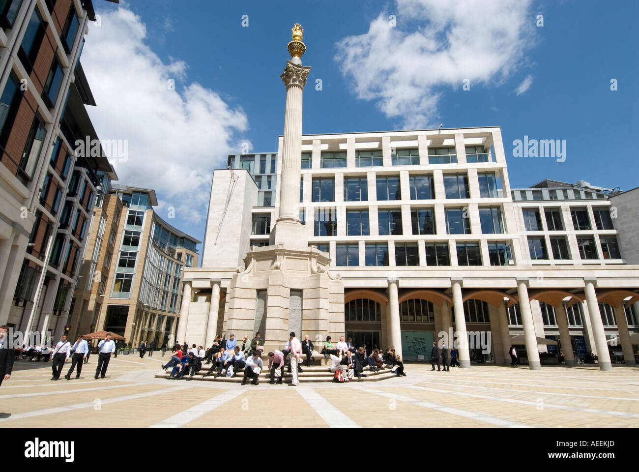 Paternoster Square London England UK Stock Photo - Alamy