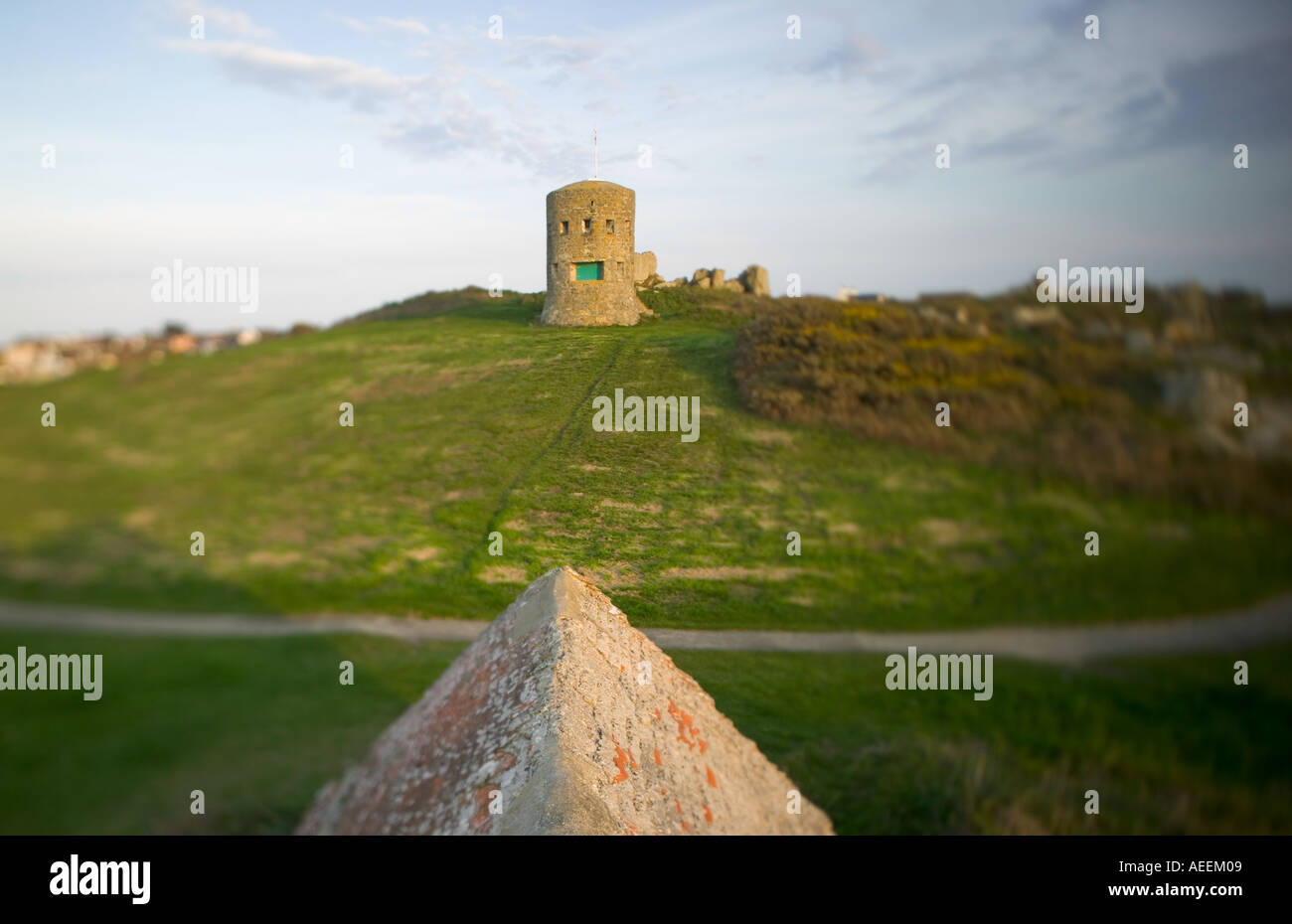Military Fort on the island of Guernsey Stock Photo - Alamy
