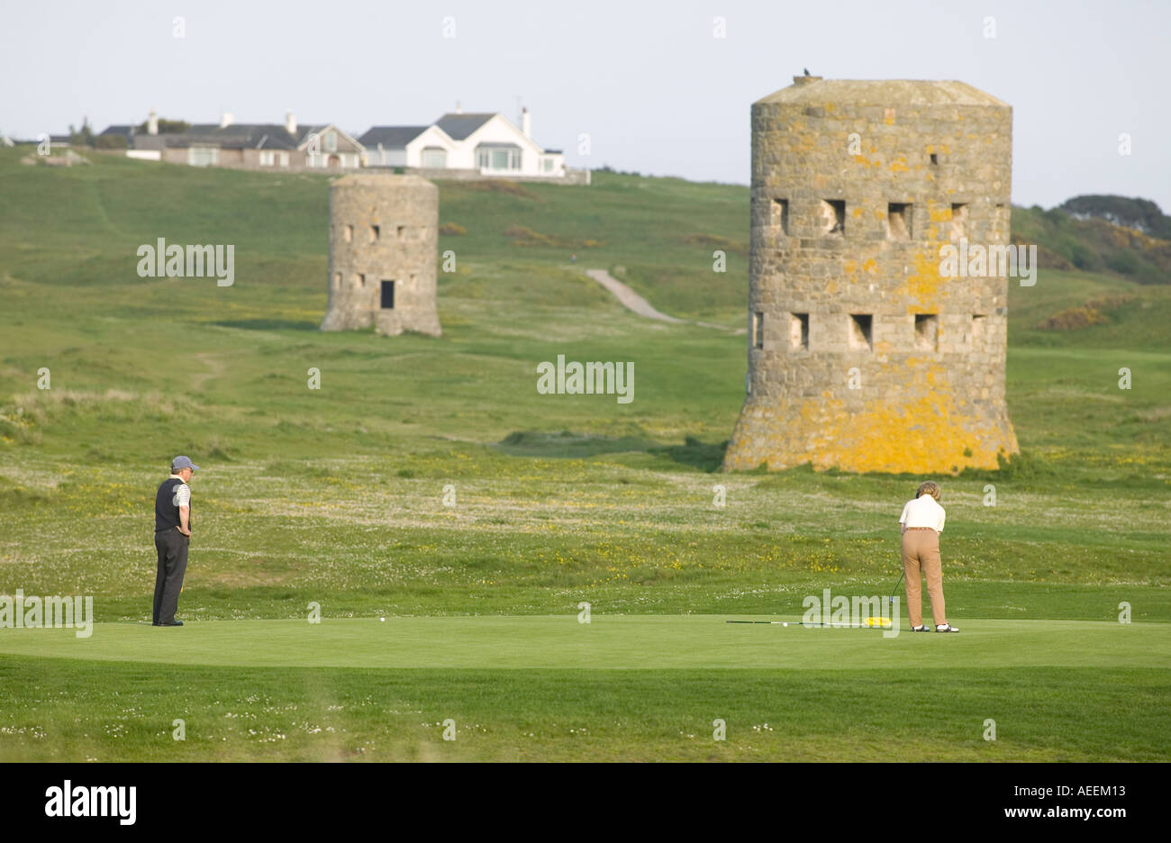 Military Fort on the island of Guernsey Stock Photo - Alamy