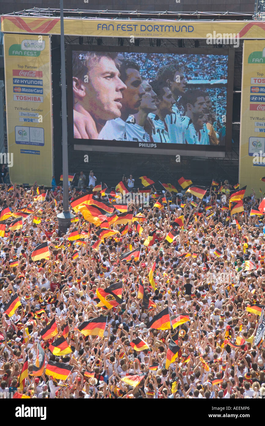 Thousands of football fans gathered at a public viewing event in ...