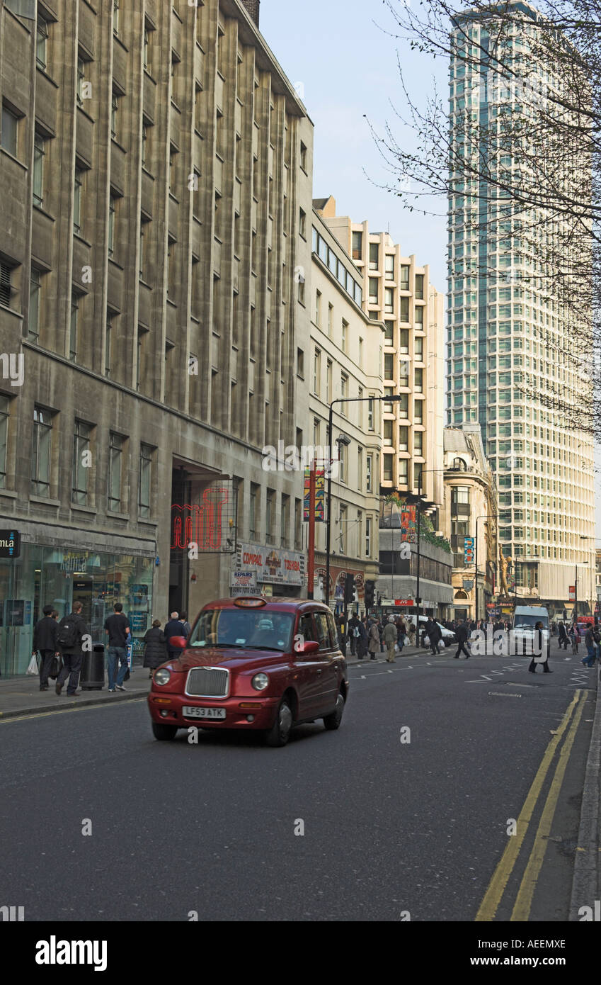 [Tottenham Court Road] with [Centre Point] building on [New Oxford ...