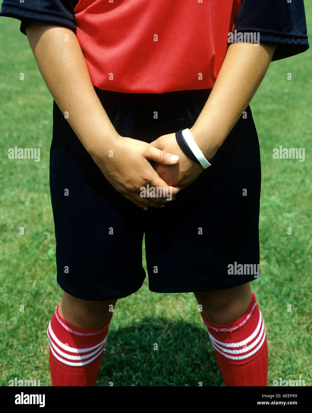 Protecting player hi-res stock photography and images - Alamy