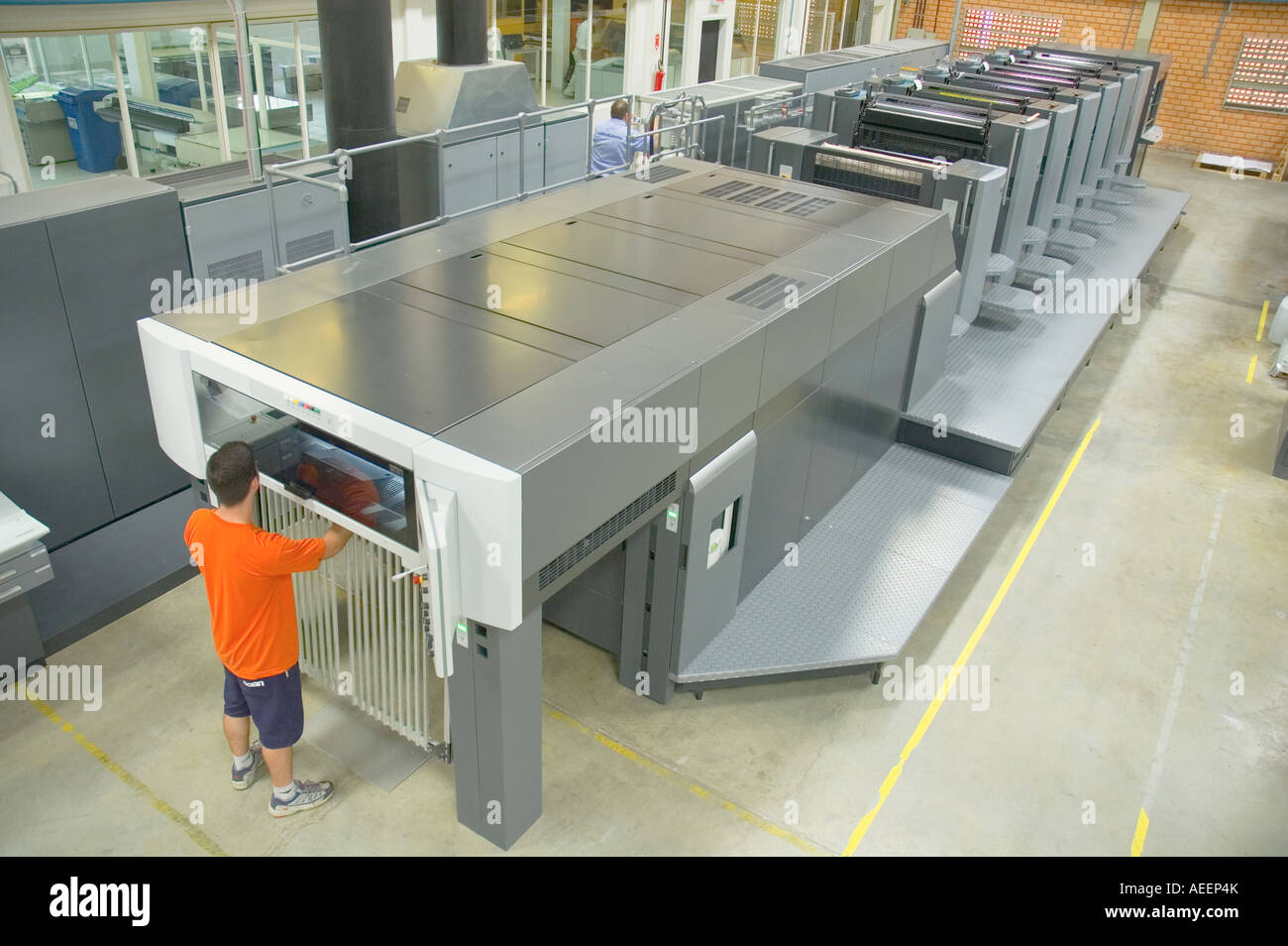 Coan Grafica, a large commercial print shop is located in the city of ...