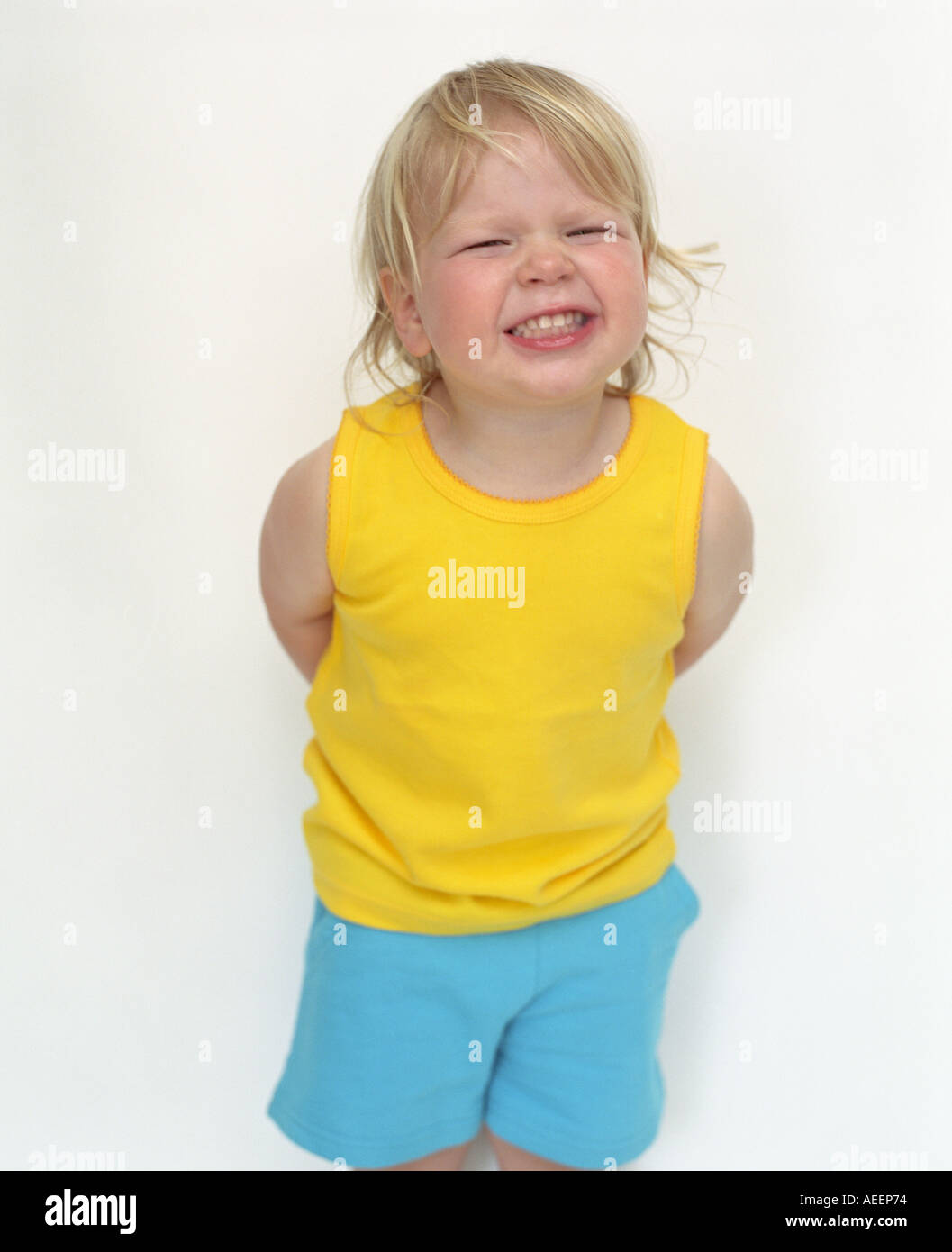 Girl cheeky smile hi-res stock photography and images - Alamy