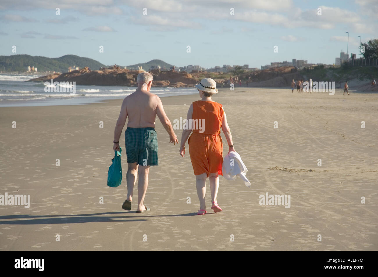 The Brazilian costal town of Laguna in Santa Catarina state on the ...
