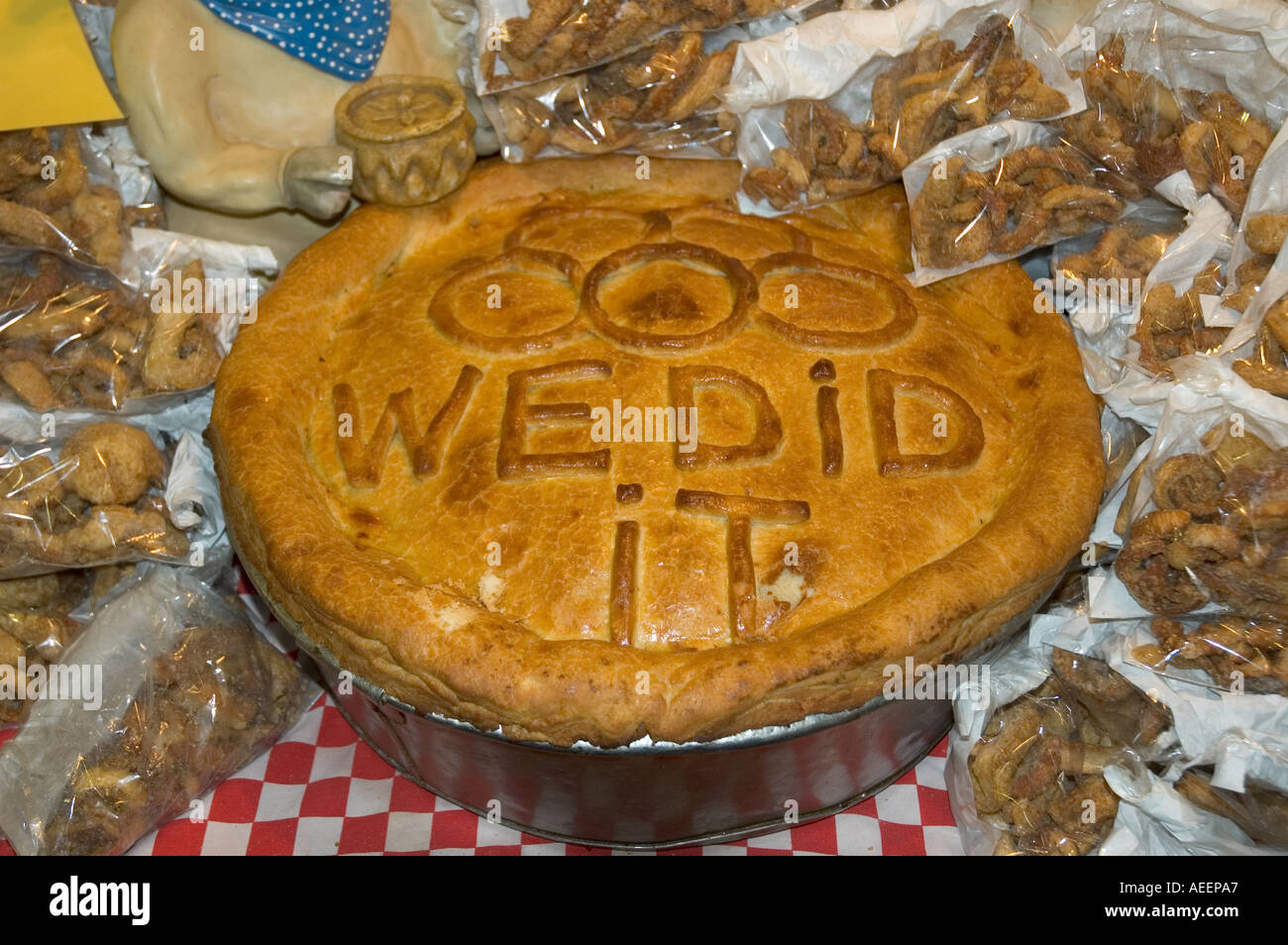 Pie celebrating the succesful London 2012 Olympic bid Great Yorkshire ...
