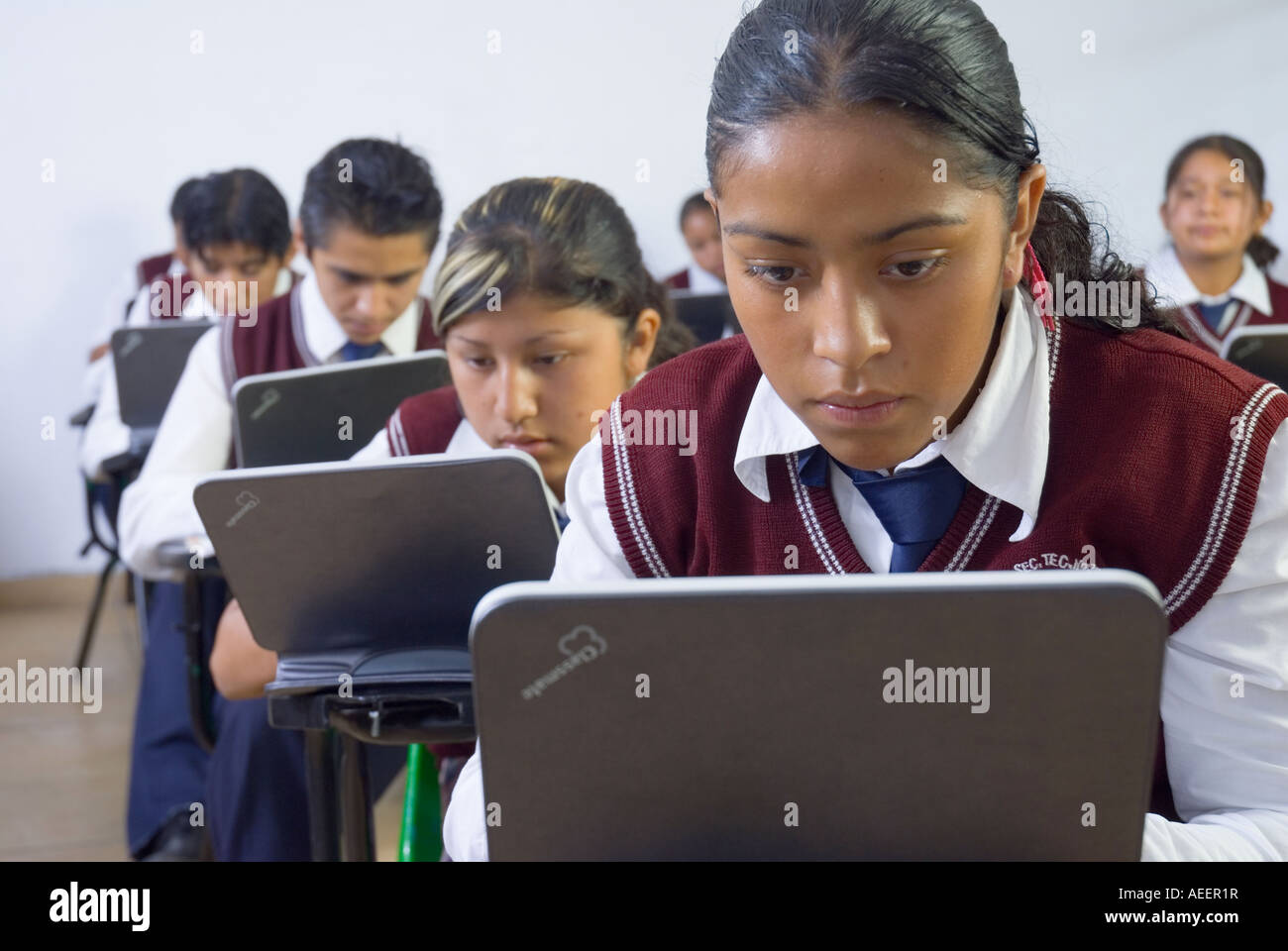 Middle school classroom mexico hi-res stock photography and images - Alamy