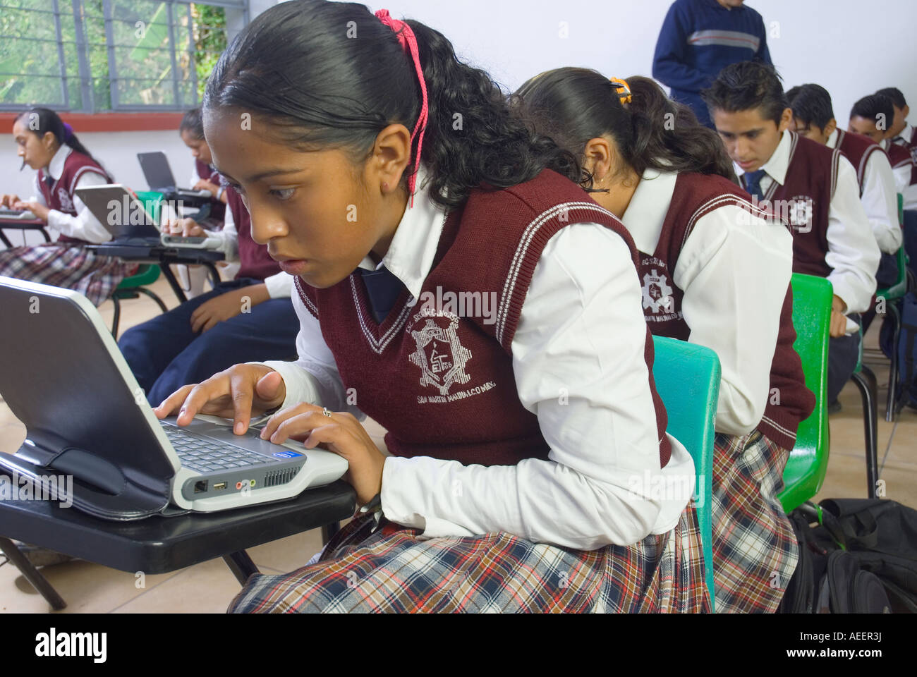 Middle school classroom mexico hi-res stock photography and images - Alamy