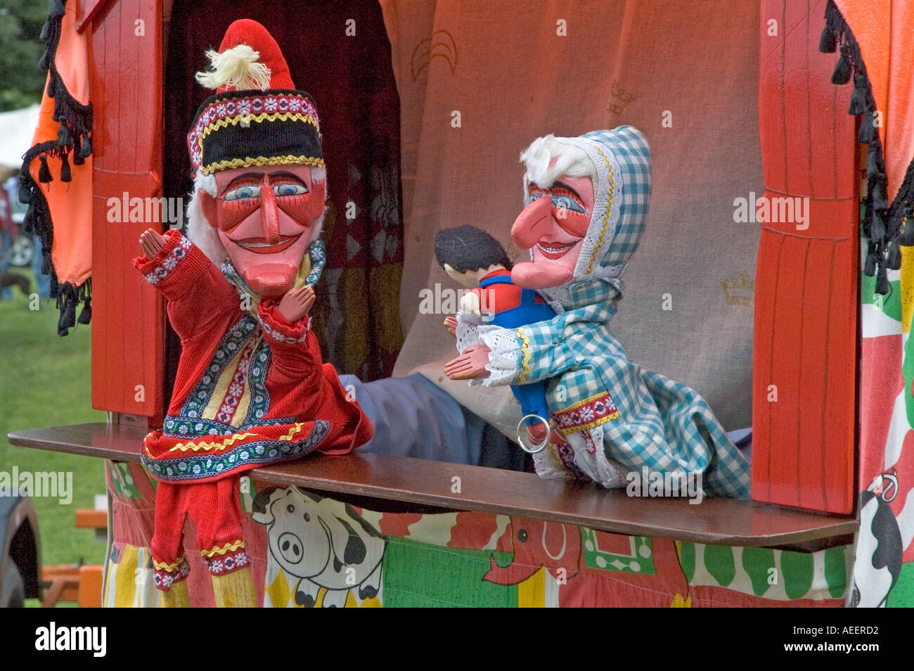 Punch and Judy Show Stock Photo - Alamy