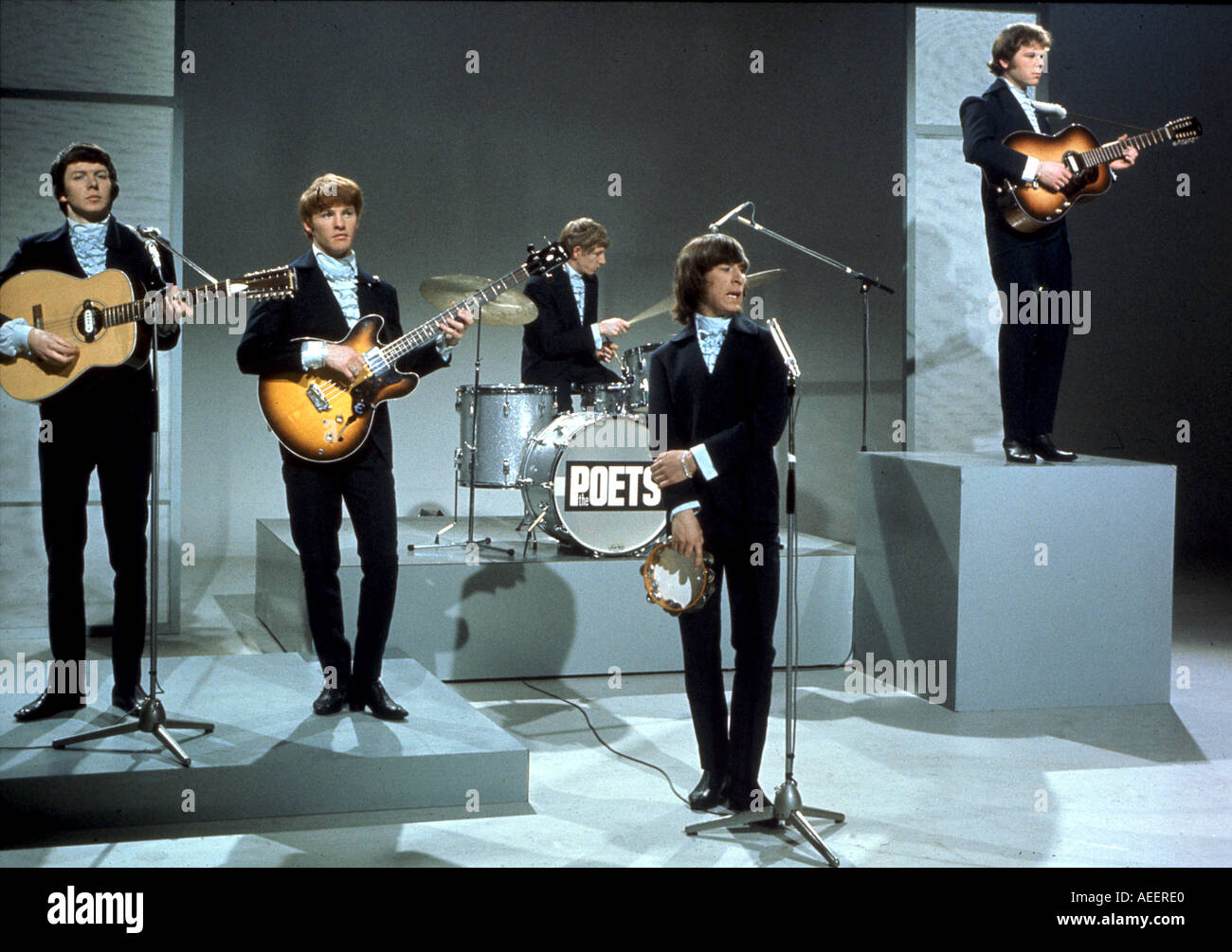 THE POETS UK pop band in 1964 Photo Tony Gale Stock Photo - Alamy