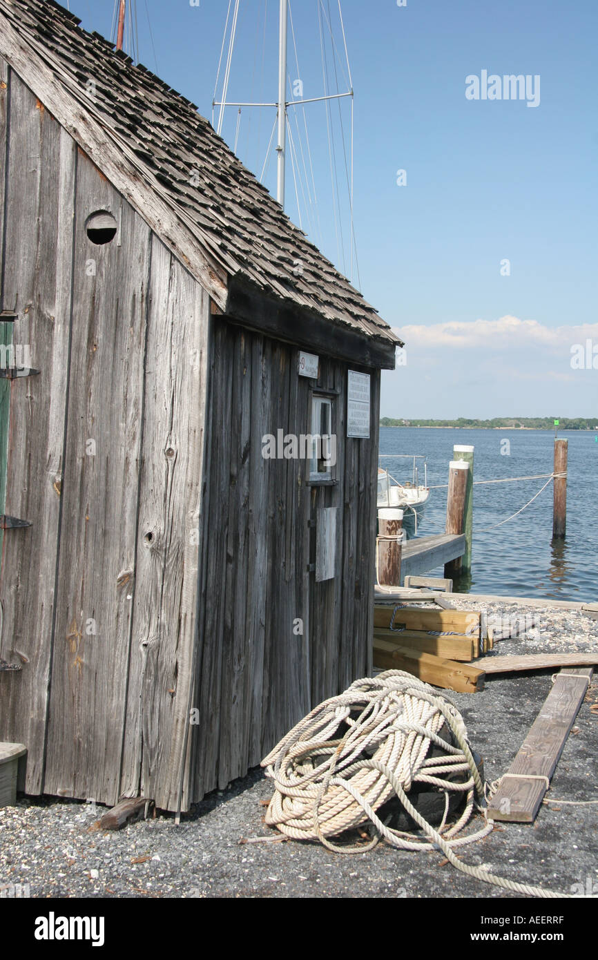 Waterman's Work Shed Stock Photo - Alamy