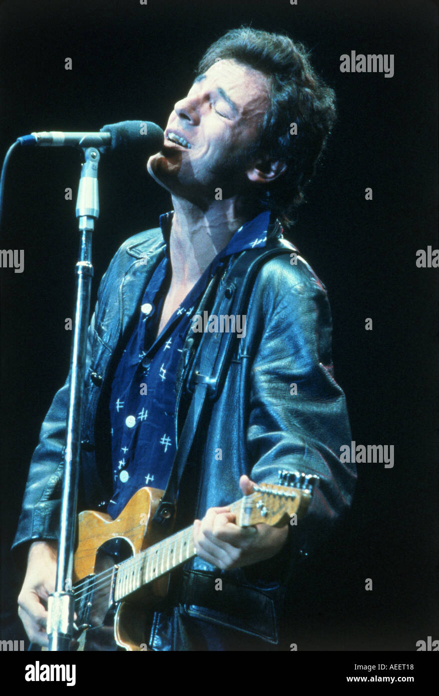 Us Rock Musician Bruce Springsteen High Resolution Stock Photography ...
