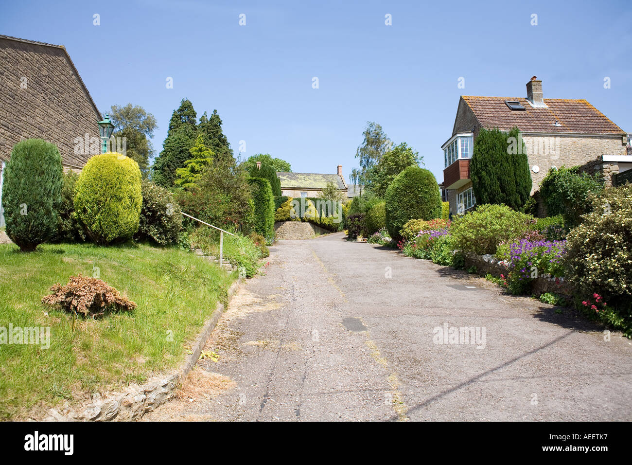 Modern housing in a small village Broadwindsor Dorset England Modern ...