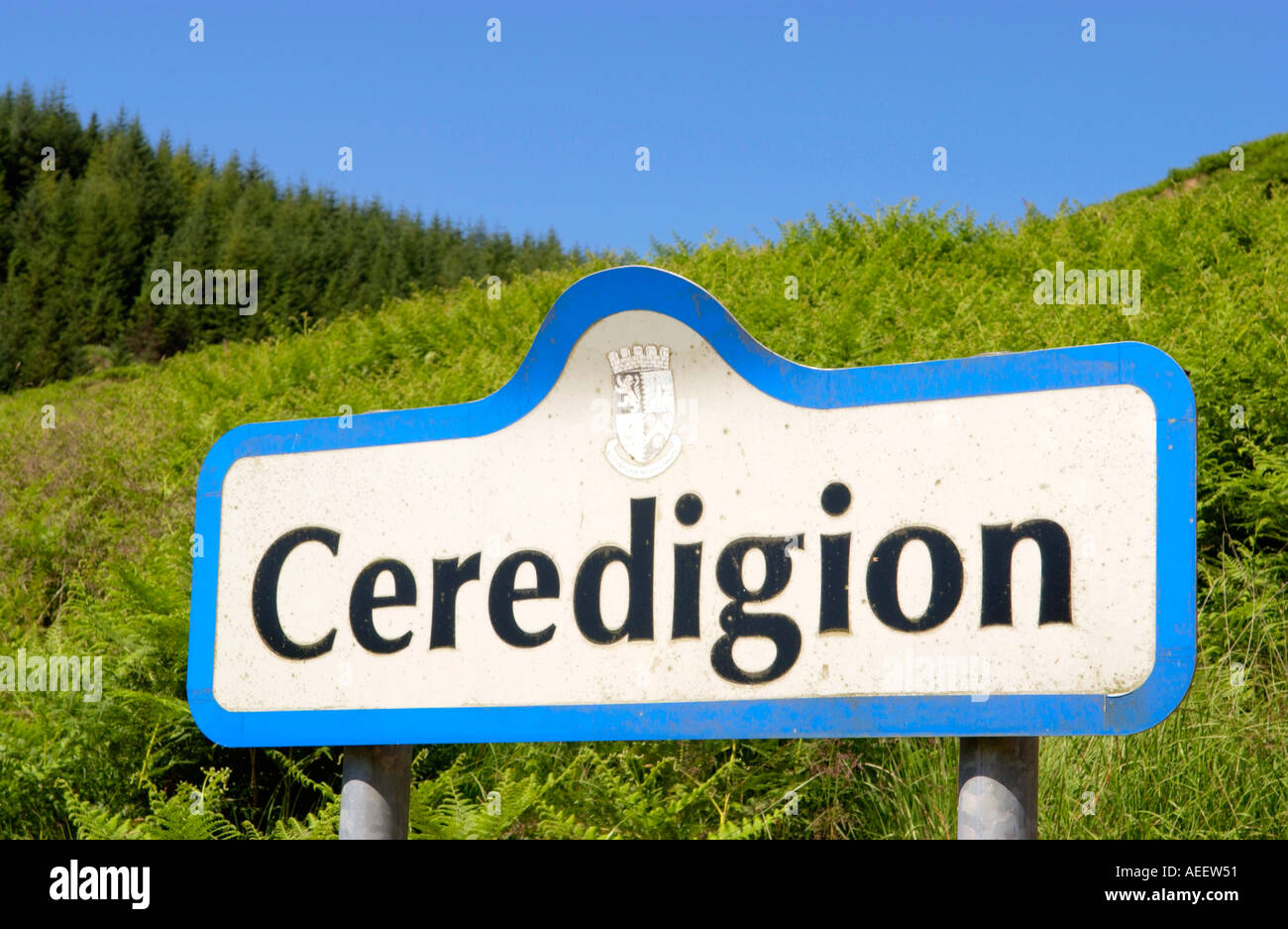 Boundary signs hi-res stock photography and images - Alamy