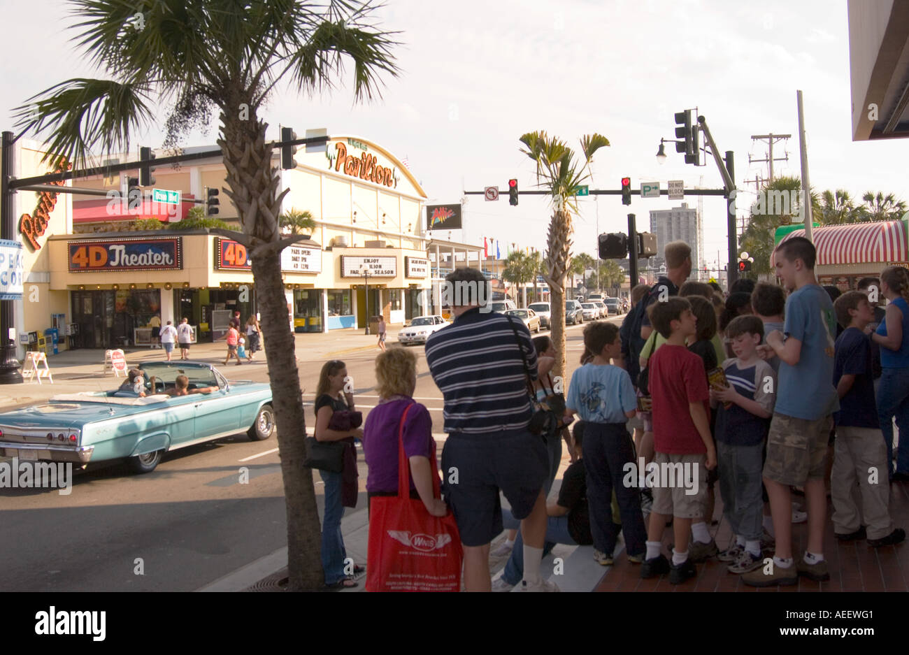 Myrtle Beach Pavilion Farewell Season South Carolina USA Stock Photo ...