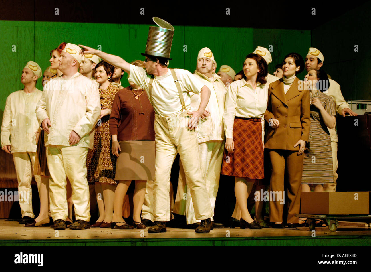 Welsh National Opera production of WOZZECK by Alban Berg performed at ...