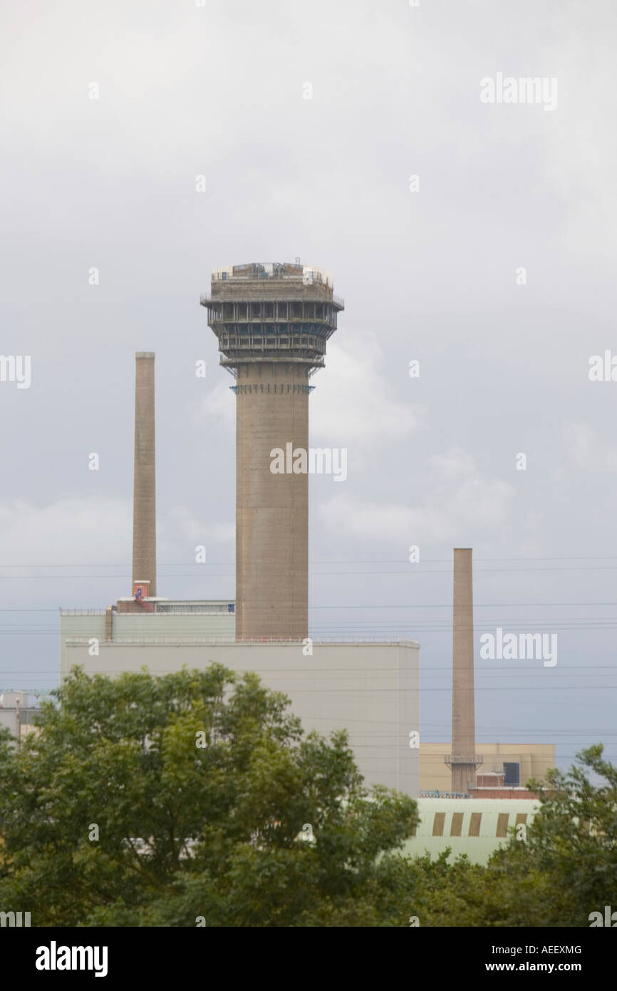 Calder Hall at Sellafield with the reactor capped off after the 1957 ...