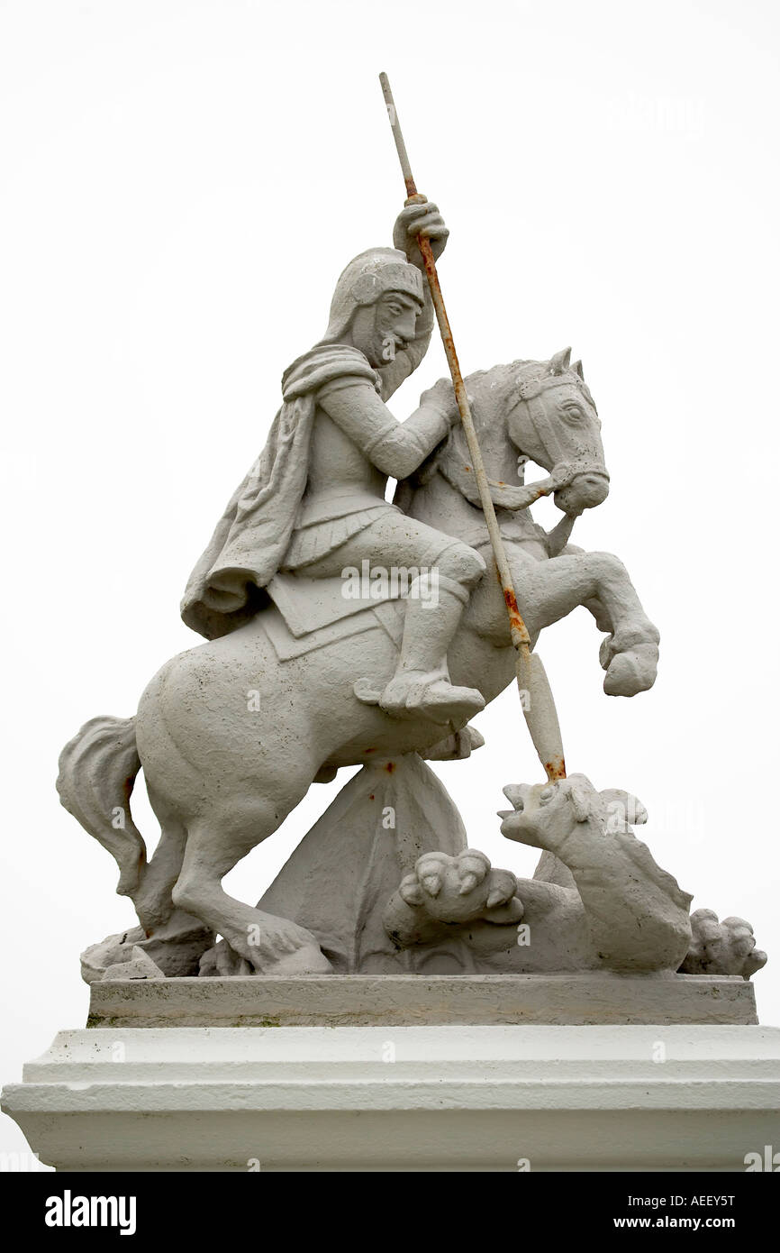 St George slaying the dragon made by Italian prisoners of War Italian ...