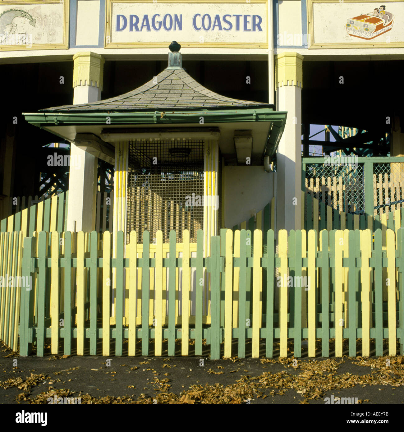 Dragon Coaster Stock Photo - Alamy