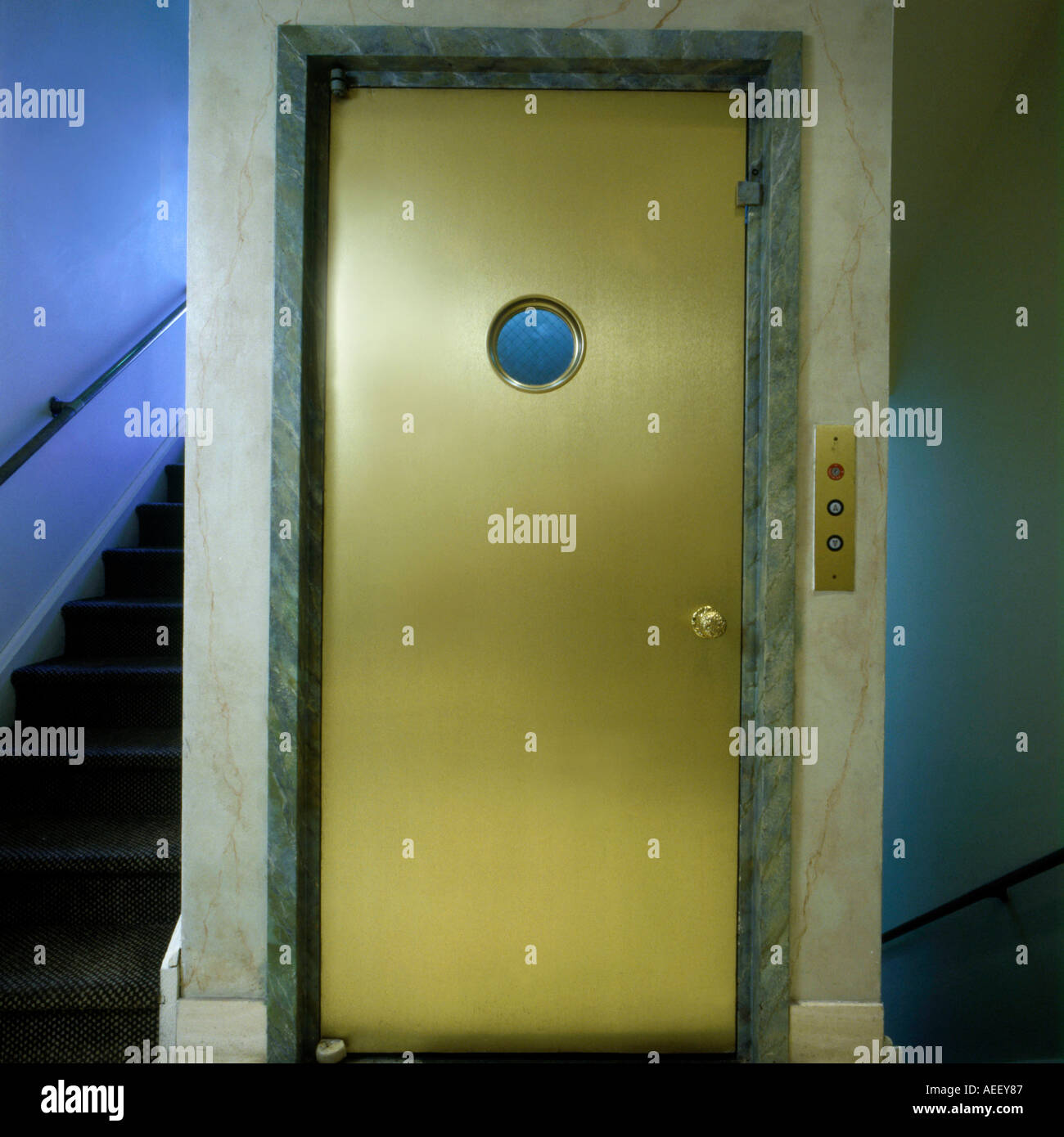 Elevator Door Stock Photo - Alamy