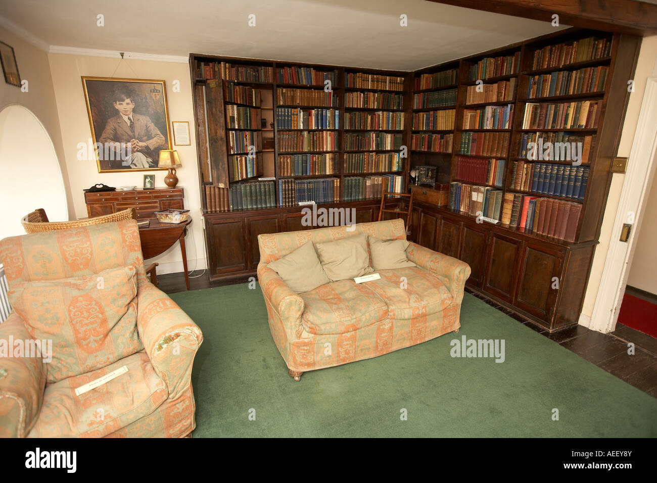 The Library Skaill House Orkney Scotland UK Stock Photo - Alamy