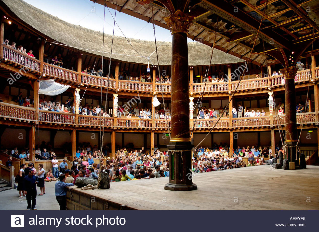 The Globe Theatre Interior High Resolution Stock Photography and Images ...