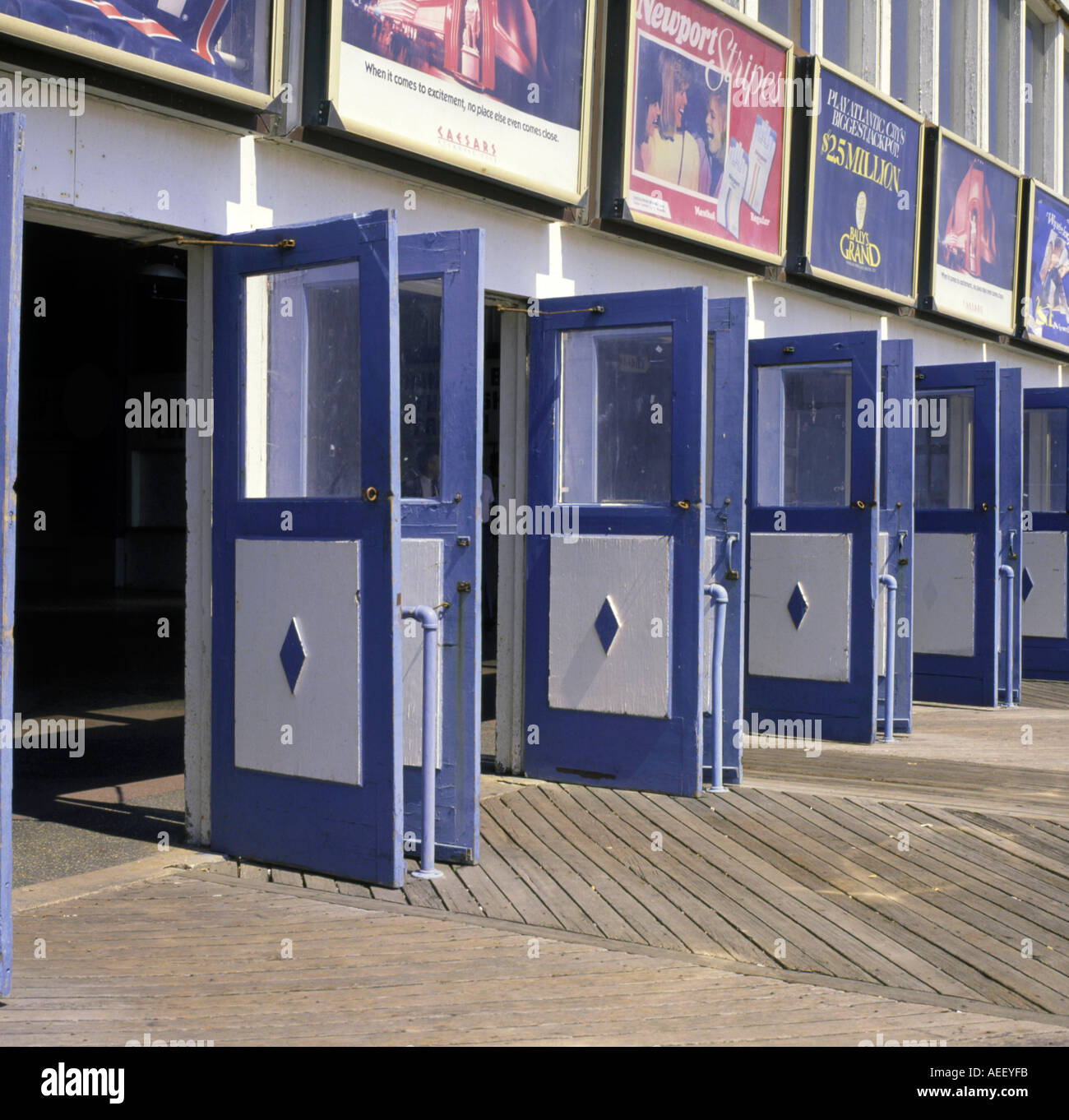 Amusement park doors opened Stock Photo - Alamy