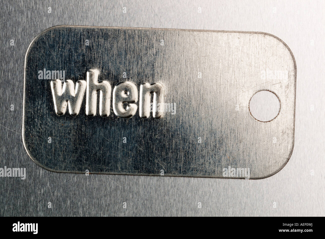 Circle dog tag hi-res stock photography and images - Alamy