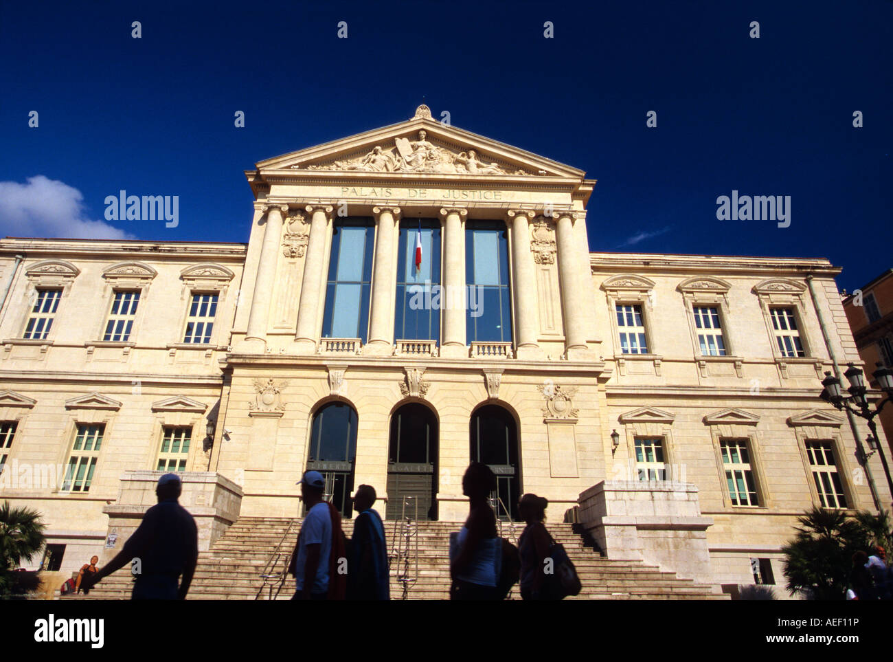 The palais de justice nice old town hi-res stock photography and images ...