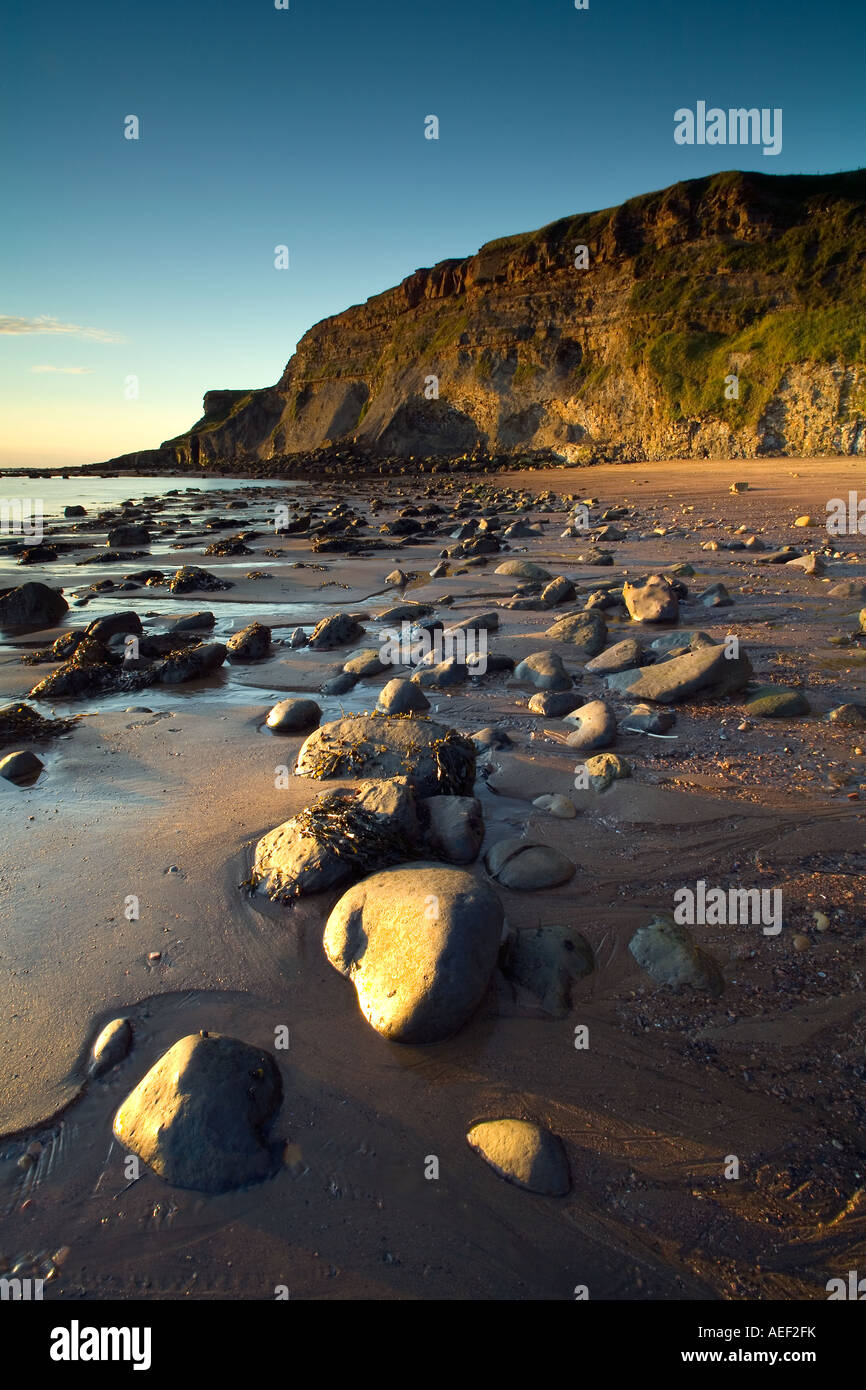 Saltwick Bay, Yorkshire Stock Photo - Alamy