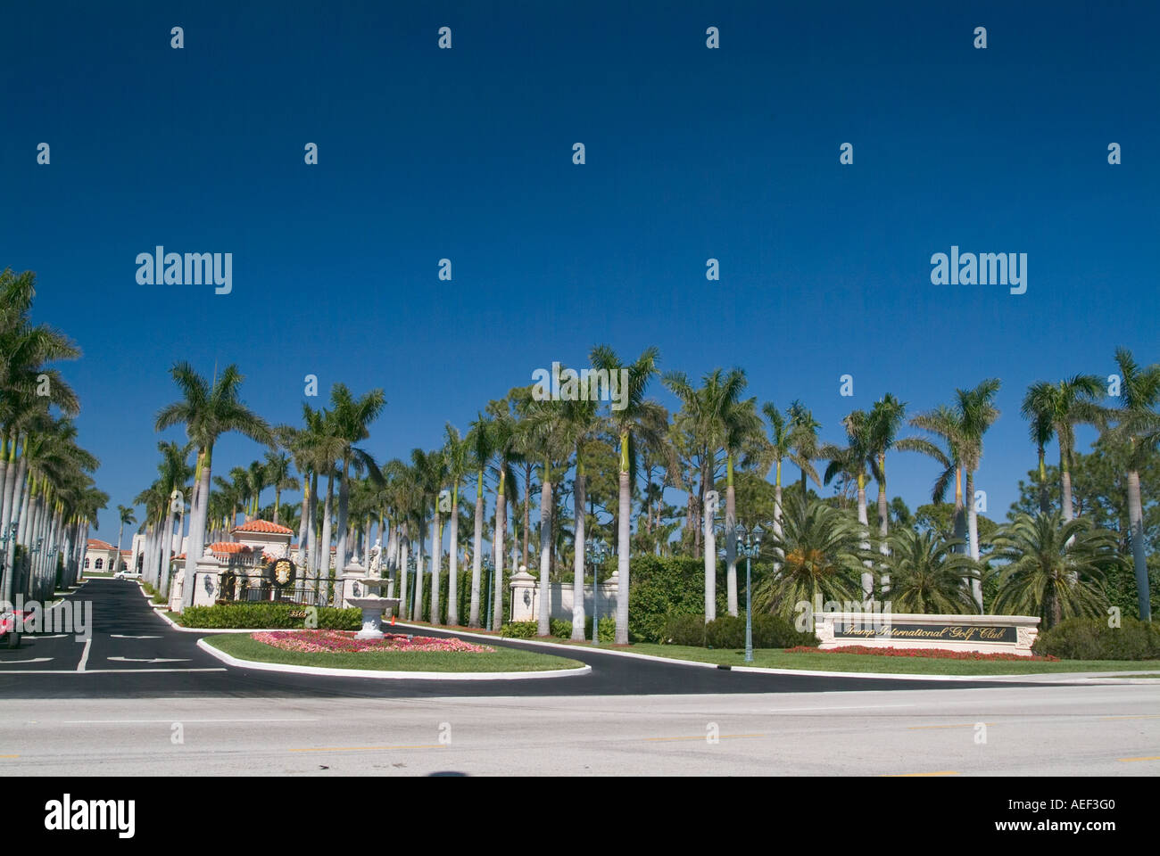 Trump international golf club west palm beach hi-res stock photography ...