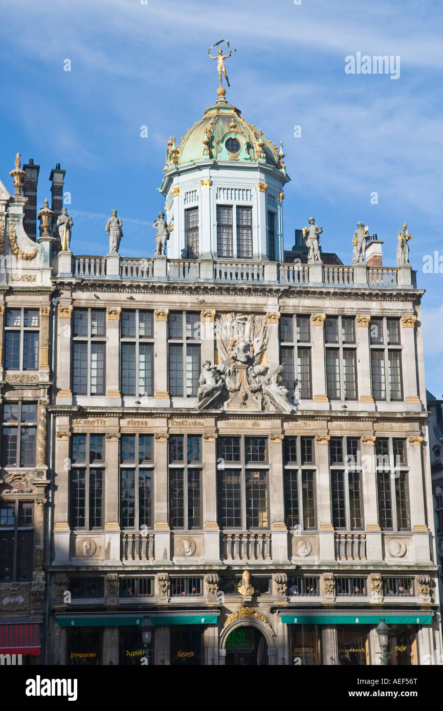 The Angel Building at the Grand Place Brussels Belgium Stock Photo - Alamy