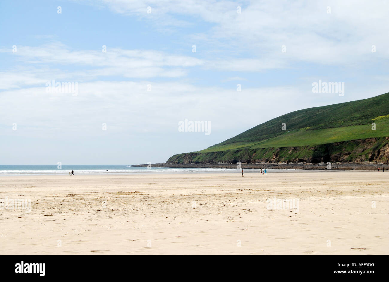 Saunton Sands beach, North Devon Stock Photo - Alamy